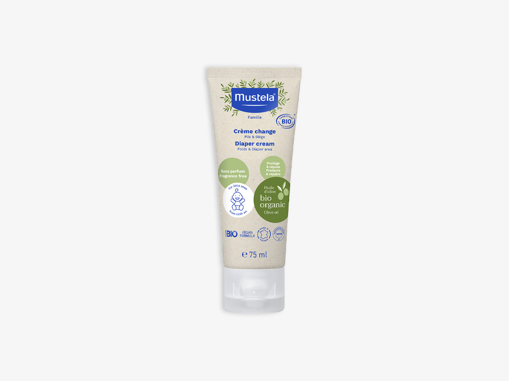 Cremă pentru zona scutecului certificată BIO | MUSTELA Cremă pentru zona scutecului certificată BIO | MUSTELA